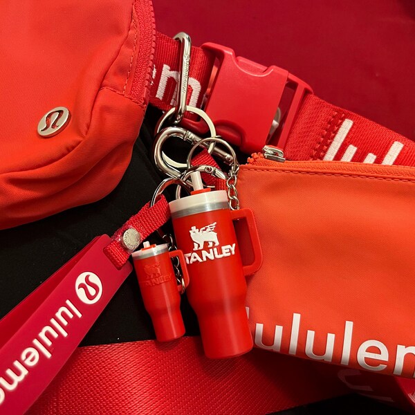 Valentines Edition Mini Stanley Inspired Tumbler Keychain, With Storage ...
