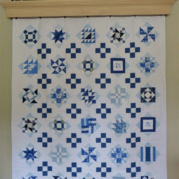 Purple Melody Quilt - Etsy