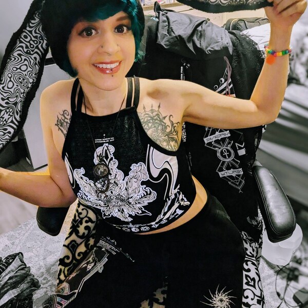 Slit Weaved Braided Thigh High Bell Bottom Flare Leg Warmers. Handmade ...