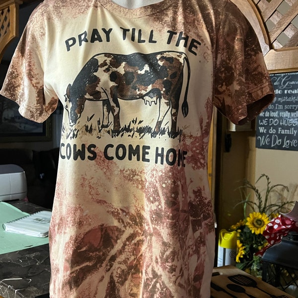 Pray Till the Cows Come Home Western Instant Digital Download | Trendy ...