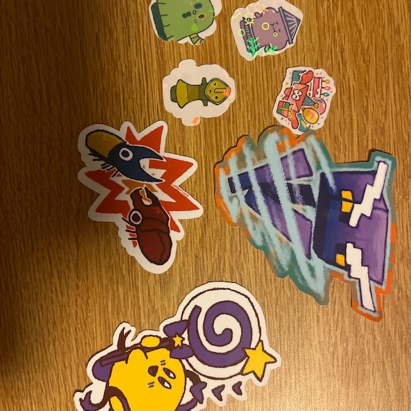 Lucky Shrimp Sticker | Splatoon Side Order Inspired Sticker | 3 Inch ...