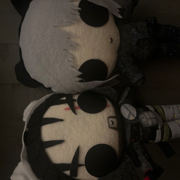 Metal Gear Solid 2 Raiden Inspired Plush Chibi Kawaii Cute Fanart - Etsy