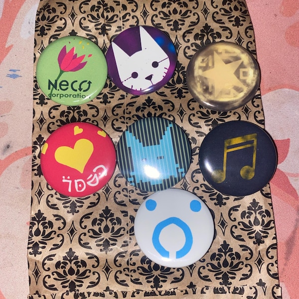 Stray Badge Buttons 1.25" - Etsy