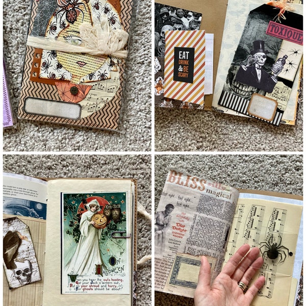 TEN Dollar Custom Made Junk Journal, Made to Order Junk Journal, Simple ...