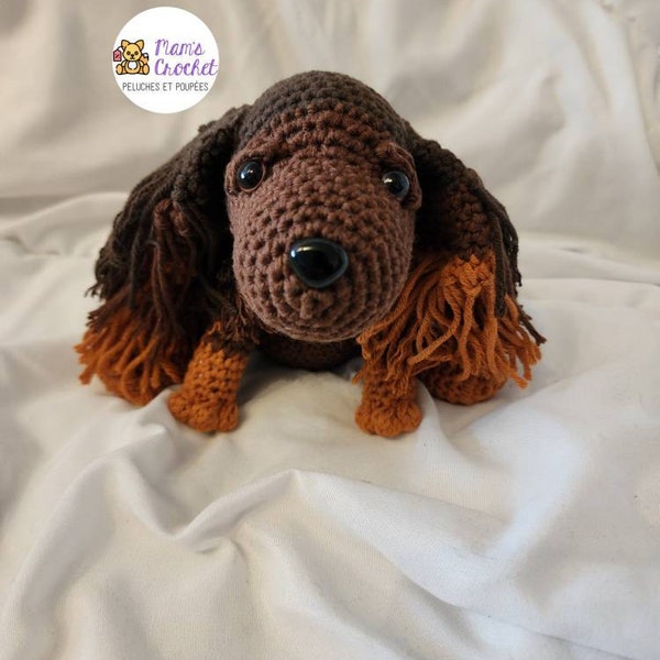 Cavalier King Charles Spaniel Dog Crochet Pattern - Etsy