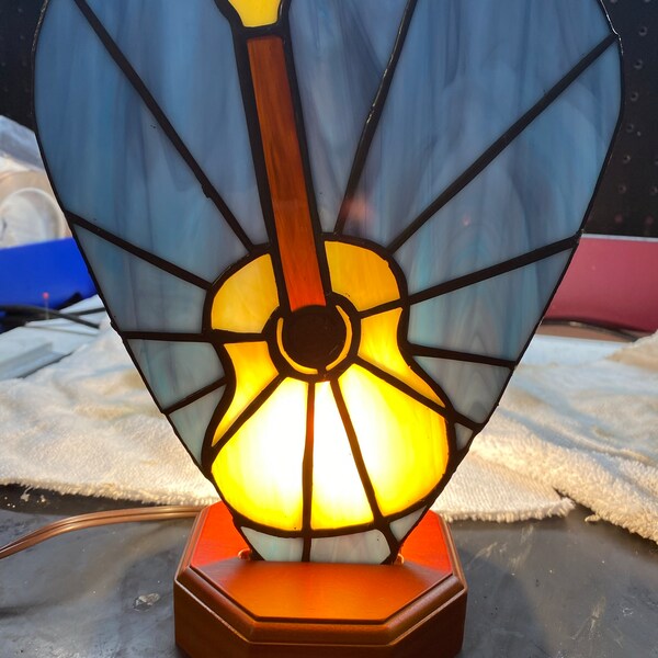 Stained Glass Guitar Pattern, Hobby License (digital Download) - Etsy