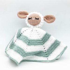 Set of 4 Crochet Lovey Pattern Pdf Patterns Security Blanket Amigurumi ...