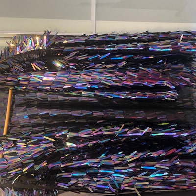Holographic Rainbow Jacket Pride Sequin Colorful Costume Unicorn ...