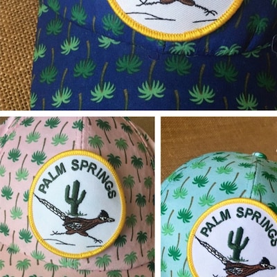 Palm Springs Patch California, Roadrunner, Cactus 3 iron On - Etsy
