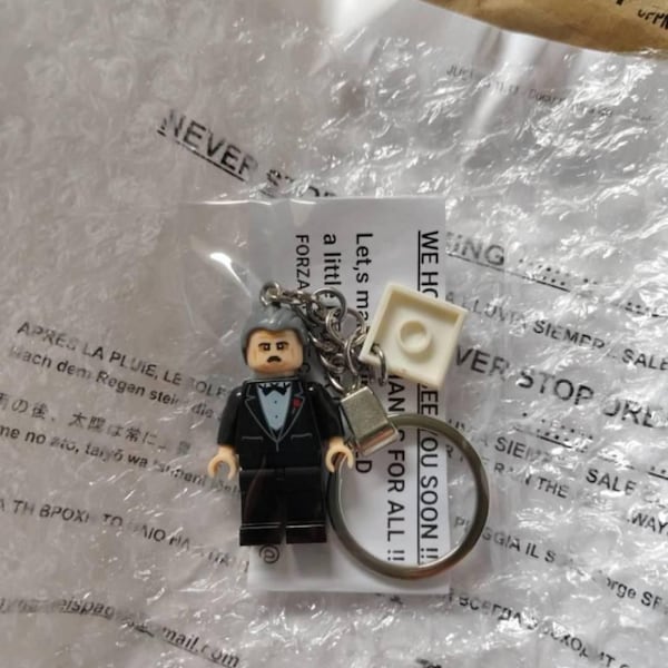 Superhero Captain Custom Keychain & Present Box - Handmade Keychain ...