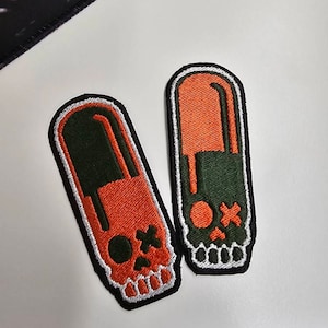 Cyberpunk 2077 Aldecaldos Skeleton Horse Sew on Embroidered Patch - Etsy