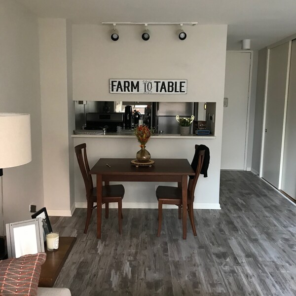 Farm to Table Sign | Farm Sign | Rustic Wood Sign | Farmhouse Style ...