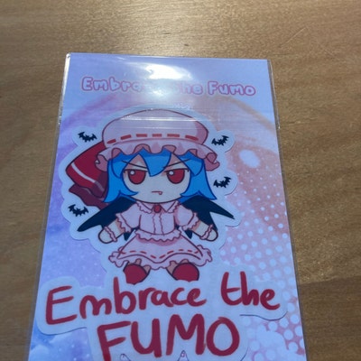 Touhou 8 Imperishable Night Fumo Vinyl Stickers / Fumo Stickers ...