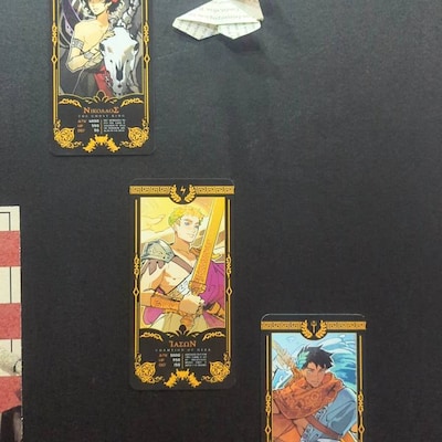 Percy Jackson Mythomagic Cards and Charms - Etsy