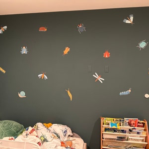Bug Wall Decals Insect Wall Art, Nursery Decor, Kids Room Decal ...