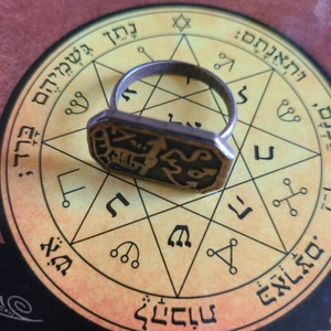 Enochian Ritual Circle Cloth | Etsy