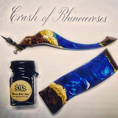 Iron Gall Historic Calligraphy and Drawing Ink, 1 Oz - Etsy