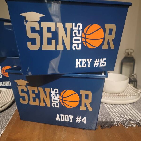 Personalized Graduation Gift Basket, Senior 2025 Grad, Team Gift, High ...