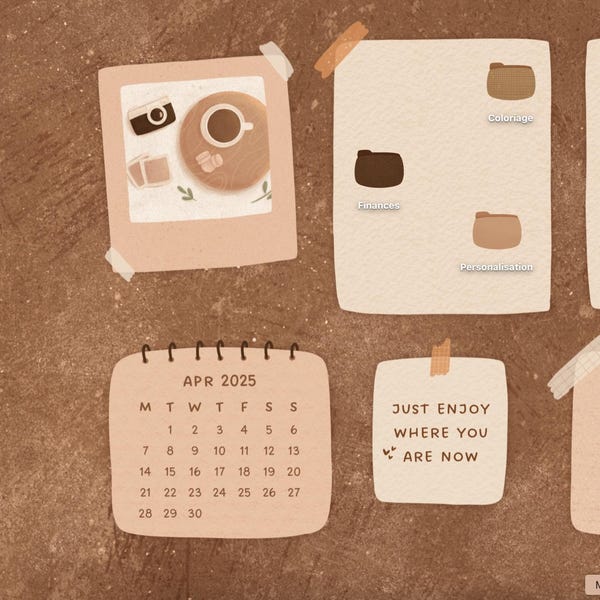 Notion Covers for Notion Templates | Hand-drawn Beige Notion Covers and ...