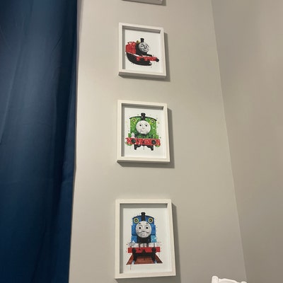Thomas and Friends Watercolor Art Print Thomas Poster Tank Engine ...