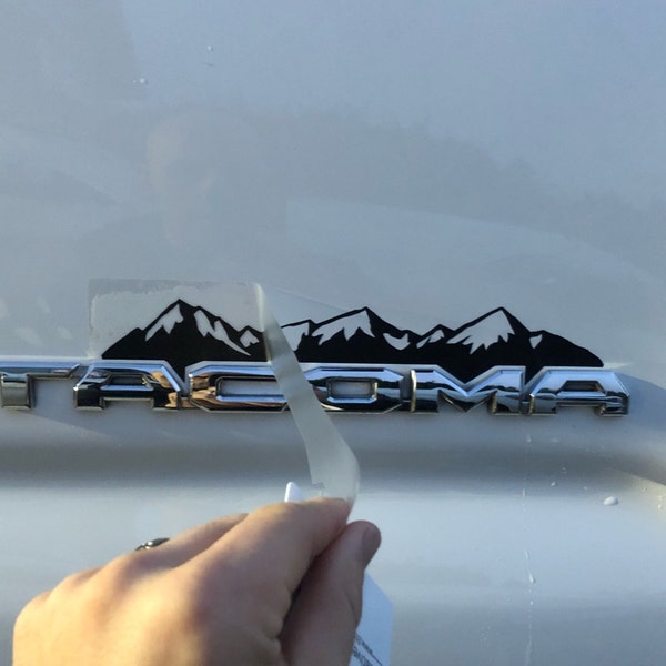 3rd Gen Tacoma Mountain Decal, Toyota Mountain Decal, Tacoma Mountain ...