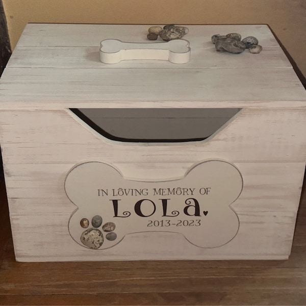 Wooden Doggy Toy Box - Handmade, Unique and Totally GORGEOUS! - Etsy