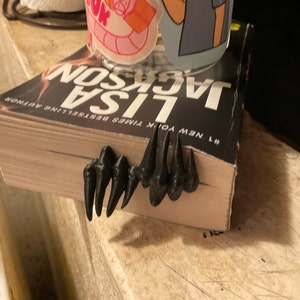 Scary Claws Bookmark - Etsy