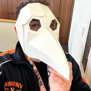 Commedia Dell Arte Mask Set, 3D Papercraft Mask Template, Italian ...