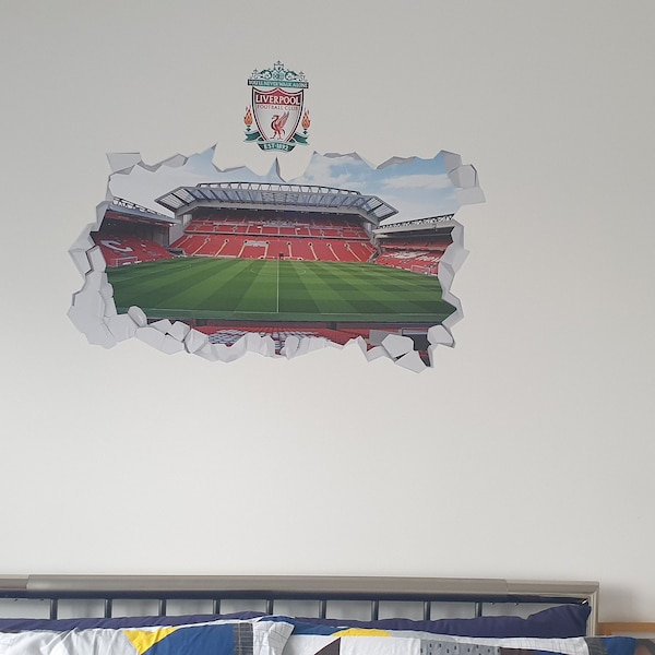 Liverpool Football Club - Anfield Stadium (the Mainstand) Broken Wall ...