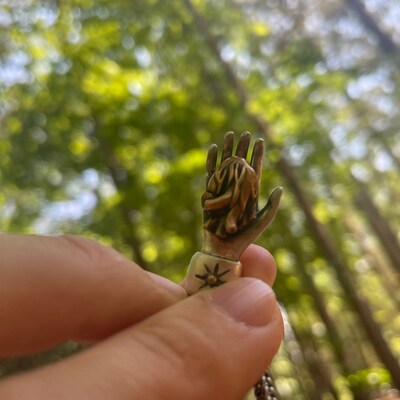 Tabono Necklace Adinkra Symbol Strength Confidence and - Etsy