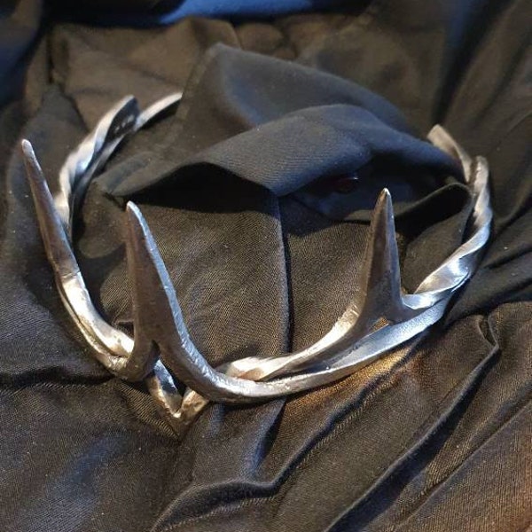Hand Forged Iron Crown - Etsy