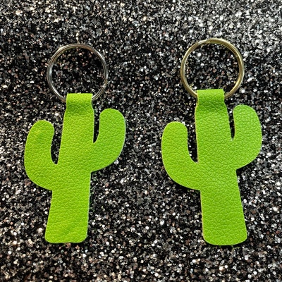 Western Key Fob SVG Cowboy Keychain Bag Tag Fob Template Faux Leather ...