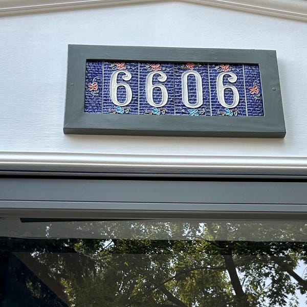 Custom Frames for Address Tiles - Hand Made - Etsy