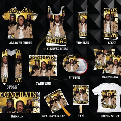 3D Tee Template, All Over Tee Template Graduation T Shirt Design ...