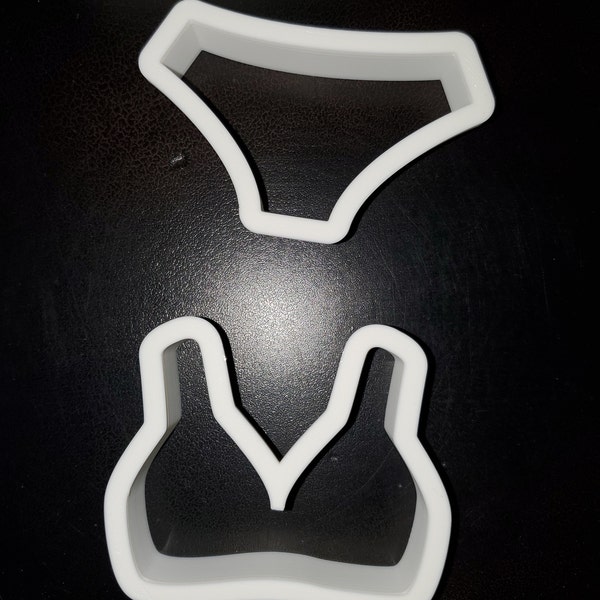 Lingerie or Bikini Cookie Cutters - Set of 2! - Etsy