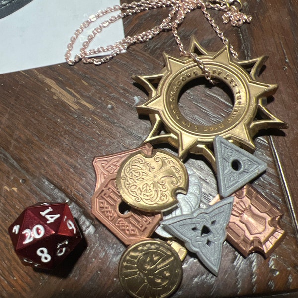 Symbol of Loth the Spider Queen Cosplay Accessory and Dnd Jewelry - Etsy