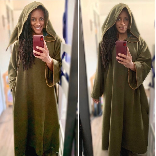 Ritual Robes, Warm Polar Fleece,magickal Attire, Meditation Robes ...