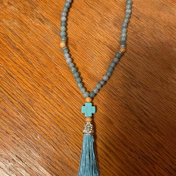 Orthodox Prayer Rope, Chotki, Komboskini, Rosary, Natural White Jade ...