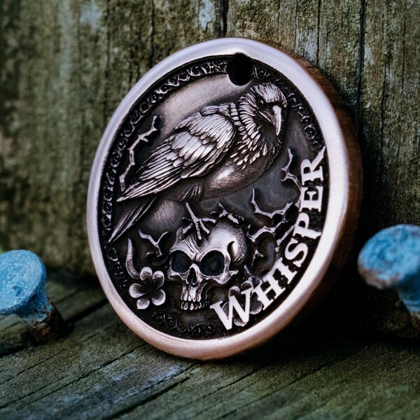 Powerful Bull Head Coin Design | Depth Map for CNC & Fiber Laser ...