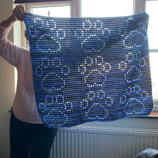 Kobe (cow) Filet Crochet Written Pattern, Instant Downloadable PDF - Etsy