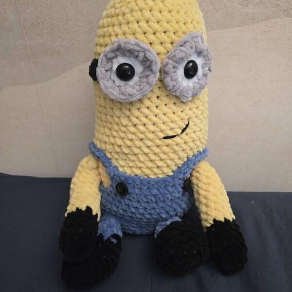 Kevin - Cuddle Size - Minion Crochet Pattern Pdf -plush - AMIGURUMI ...