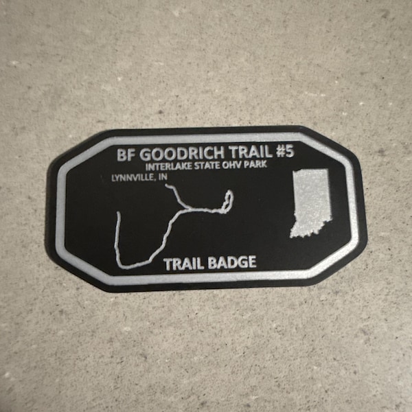 Custom Off-road Trail Badges for Jeep, Truck, Broncho, Chevy, Ford 4x4 ...