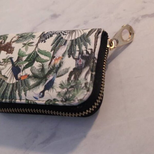 Cats With Fish Armored RFID Wallet, RFID Protection Hard Case Card ...