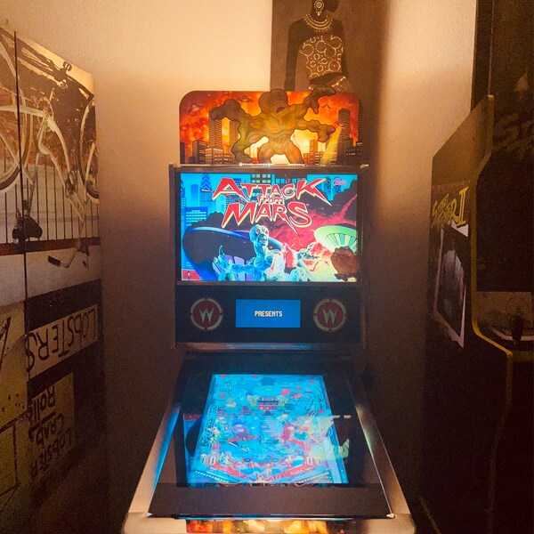 Arcade 1up Attack From Mars Topper - Etsy