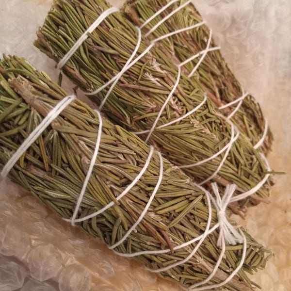 Organic White Sage With 7 Chakra Sinuata Flowers Bundles 4" White Sage ...