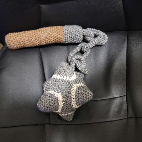 Mace and Chain Amigurumi Pattern PDF Medieval Knight Crochet Weapon ...