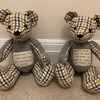 Personalised Memory Bear, Handmade Jointed Traditional Style Teddy ...