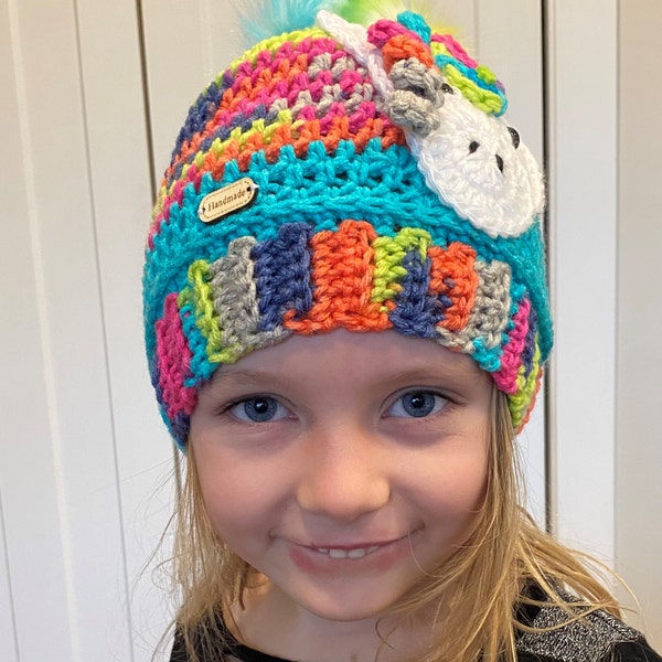 Unicorn Hat, Unicorn Winter Hat, Crochet Unicorn Hat, Unicorn Beanie ...