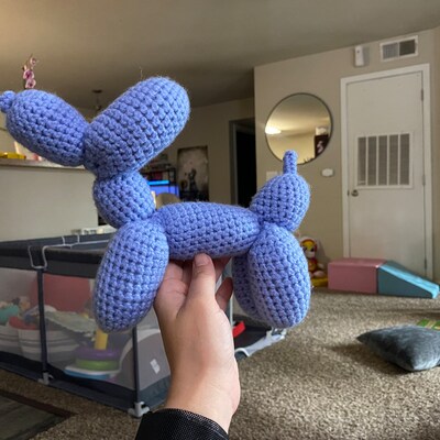 Balloon Animal Dog Crochet PATTERN ONLY Instant DOWNLOAD Puppy ...