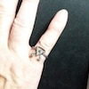 SALT Symbol SALT Ring Sterling Silver Alchemy Occultism Occult Esoteric ...